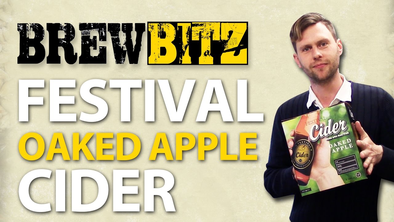 How to brew a Festival Oaked Apple Cider Kit | Brewbitz Homebrew Shop ...