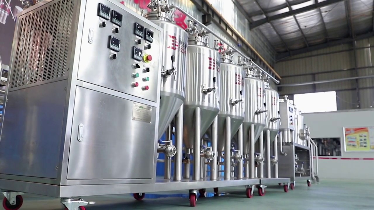 easy home brewing 50L/60L/100L Complete mini brewing equipment - Brew ...