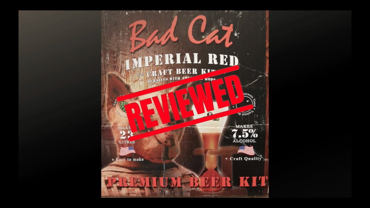 The Beer Kit Review S01 E01 Bad Cat by Bulldog Brews - Brew Insight